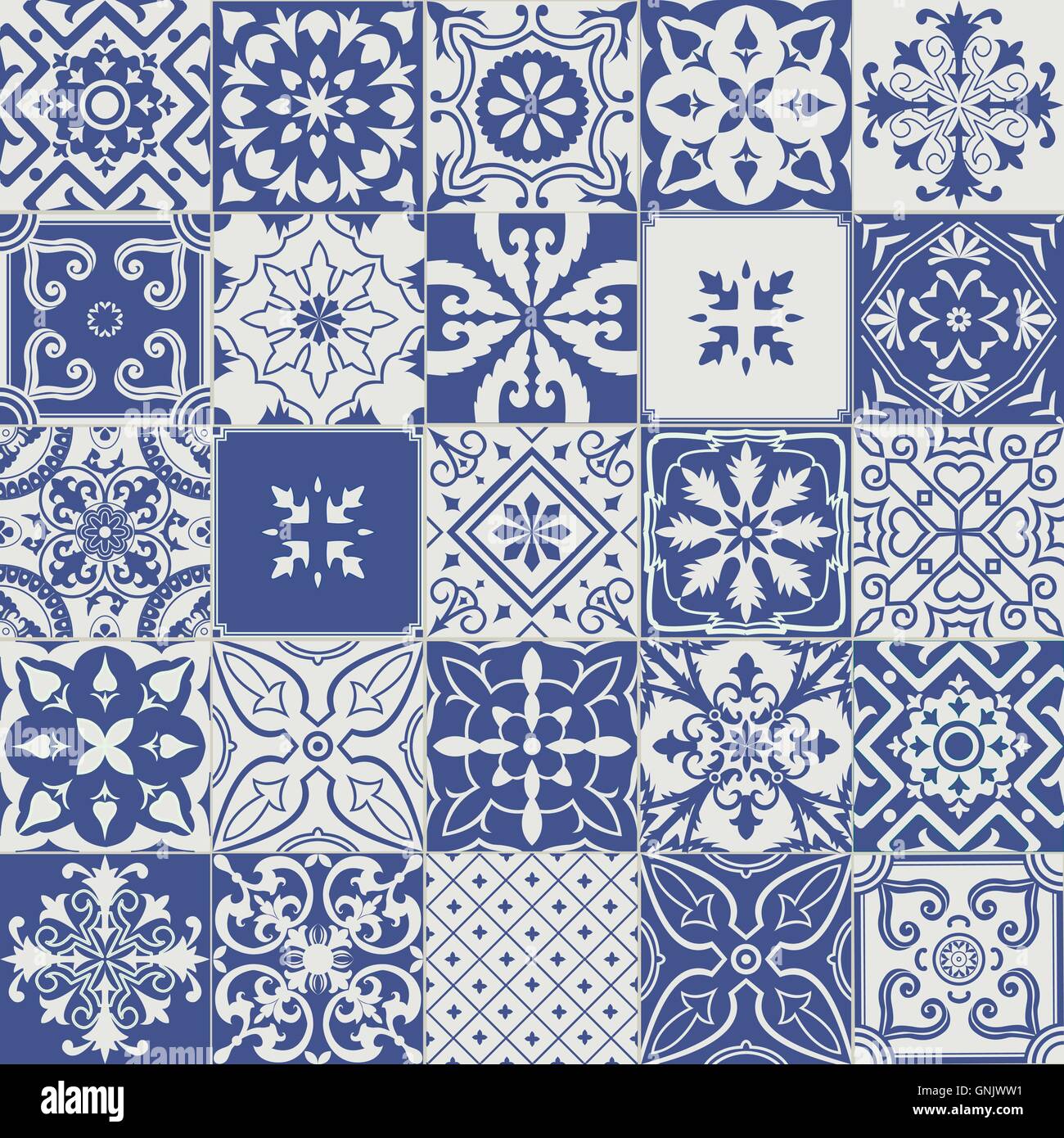 Big set of tiles background Stock Vector Image & Art - Alamy