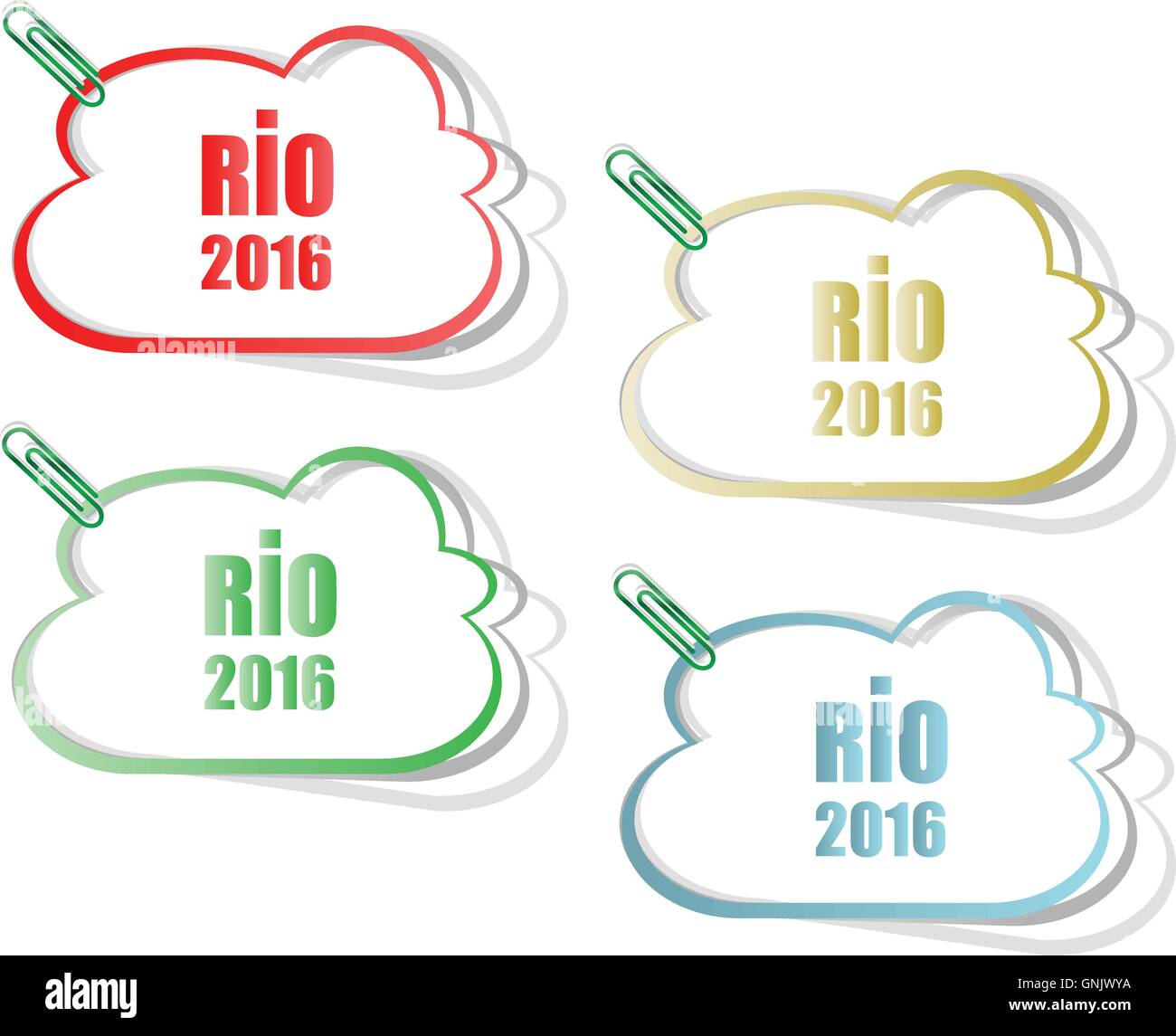 Brazil olympics soccer Stock Vector Images - Alamy