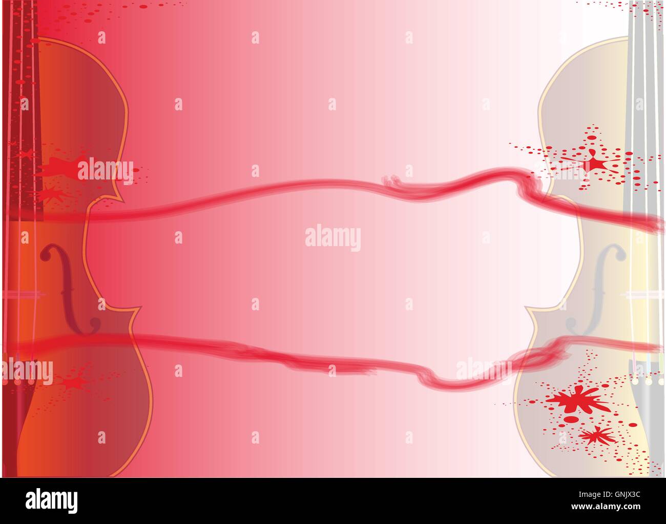 Fiddle instrument Stock Vector Images - Alamy