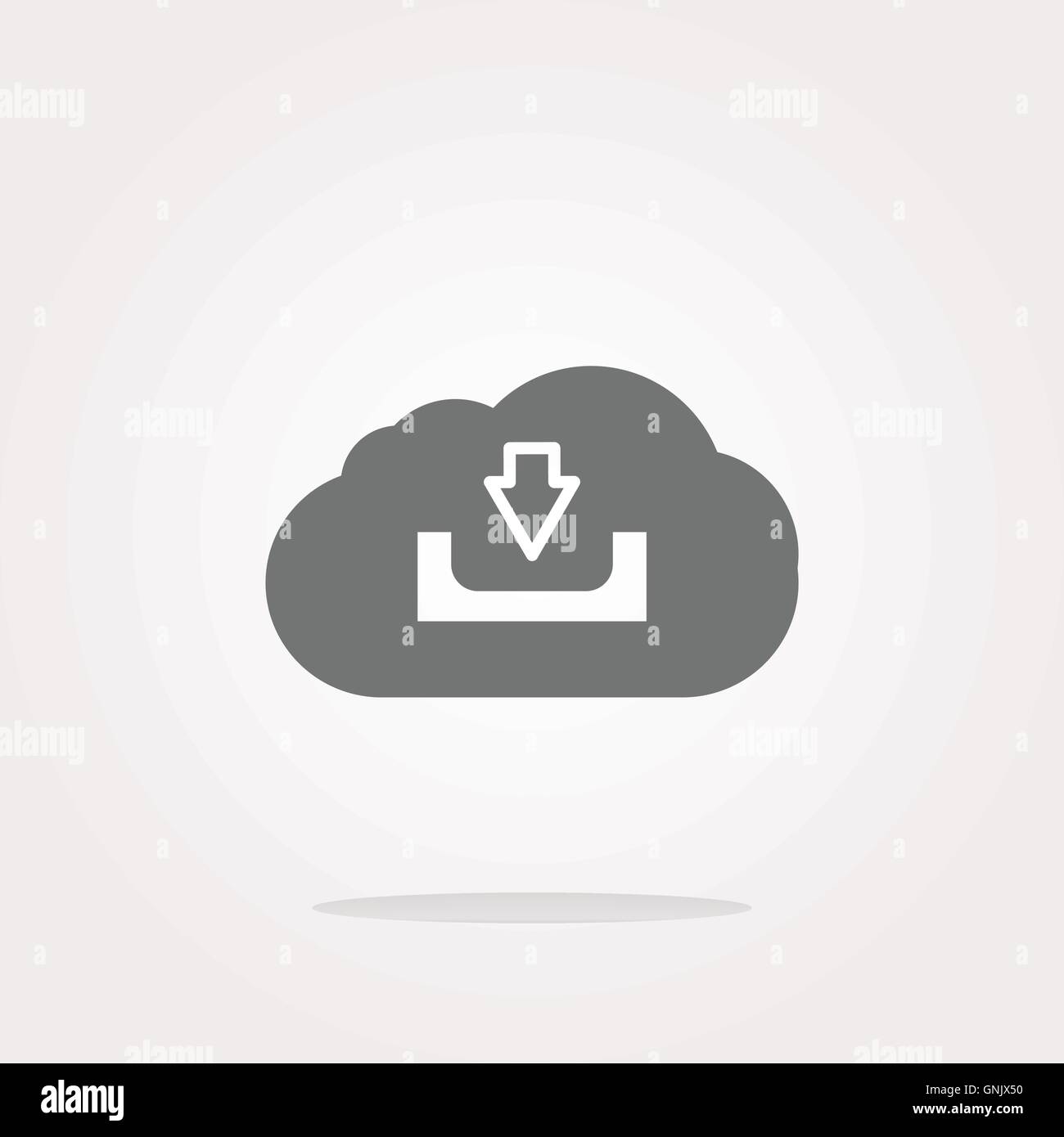 Cloud Upload Vector High Resolution Stock Photography and Images - Alamy