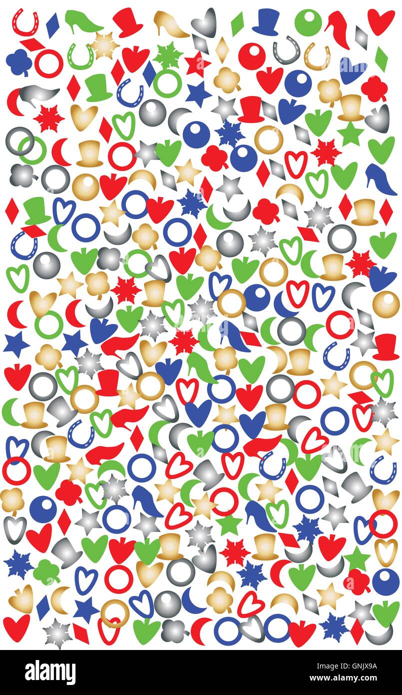 Festive border frame filled hi-res stock photography and images - Alamy