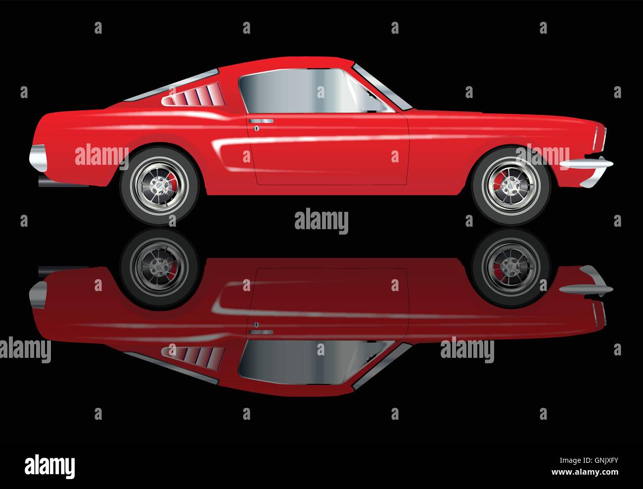 Very Fast Red Car Stock Vector Image & Art - Alamy