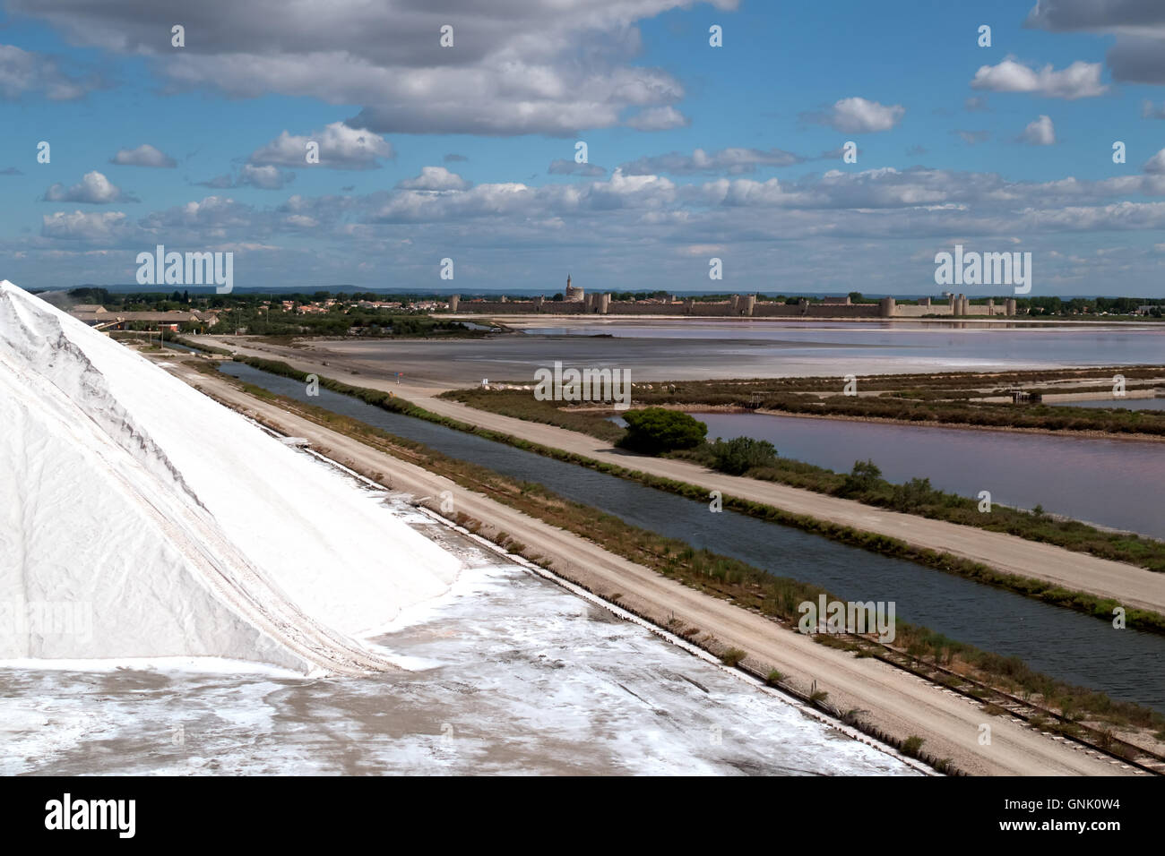 Salt production conveyor belt salt hi-res stock photography and images ...