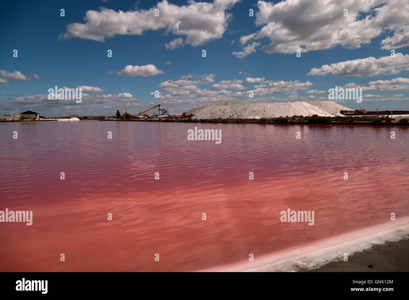 Salt production conveyor belt salt hi-res stock photography and images ...