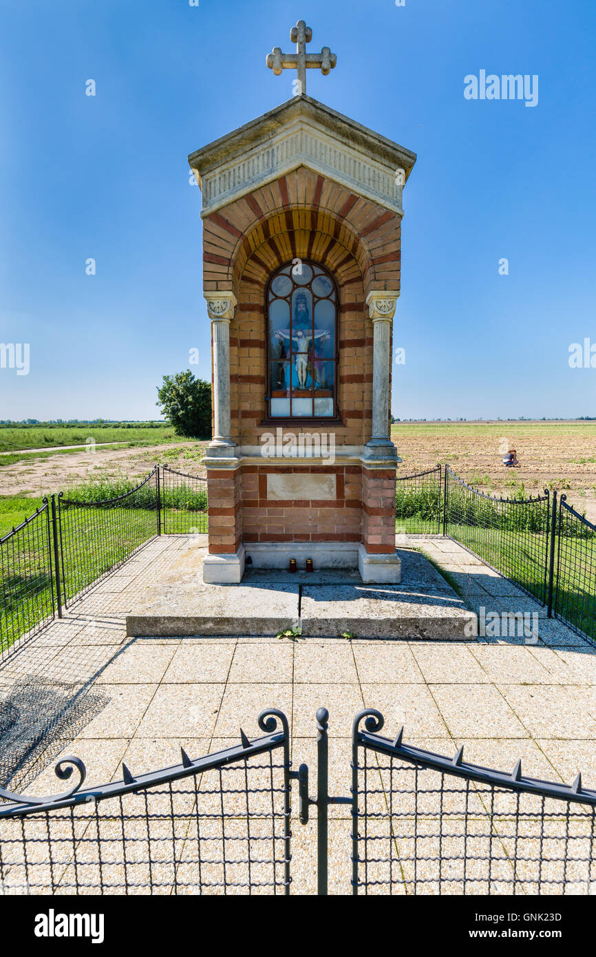 Roadside altar near the village Voderady, Slovakia Stock Photo - Alamy