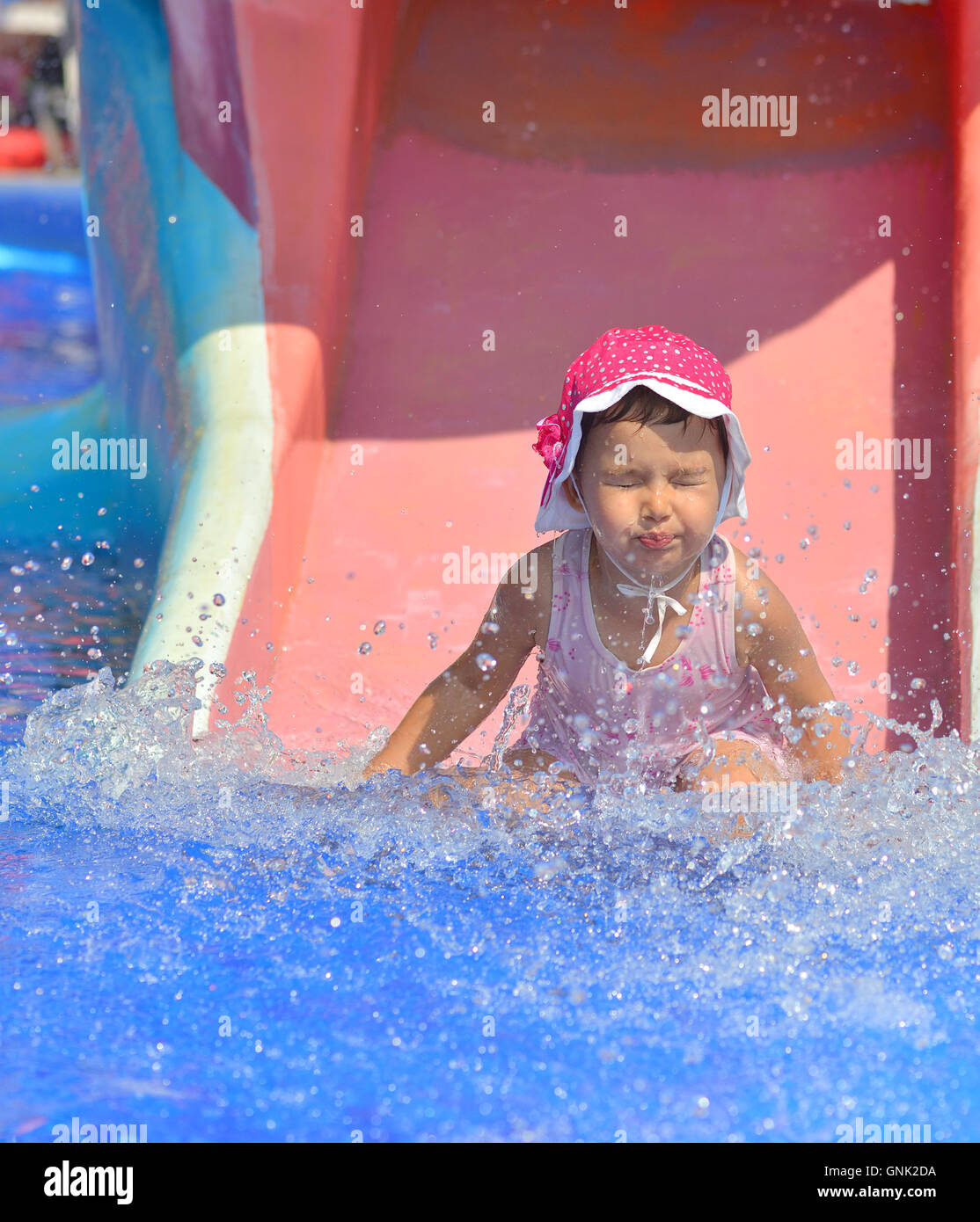 Water slide fun hi-res stock photography and images - Alamy
