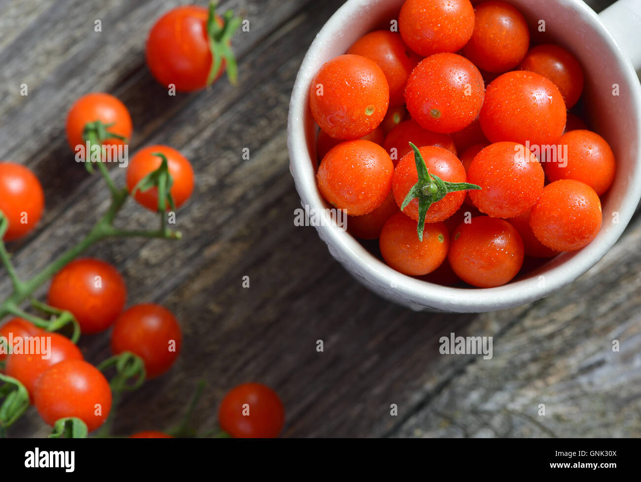 Top view of tomato hi-res stock photography and images - Alamy