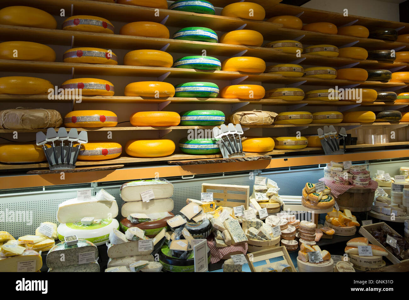 Gouda cheese shop interior hi-res stock photography and images - Alamy