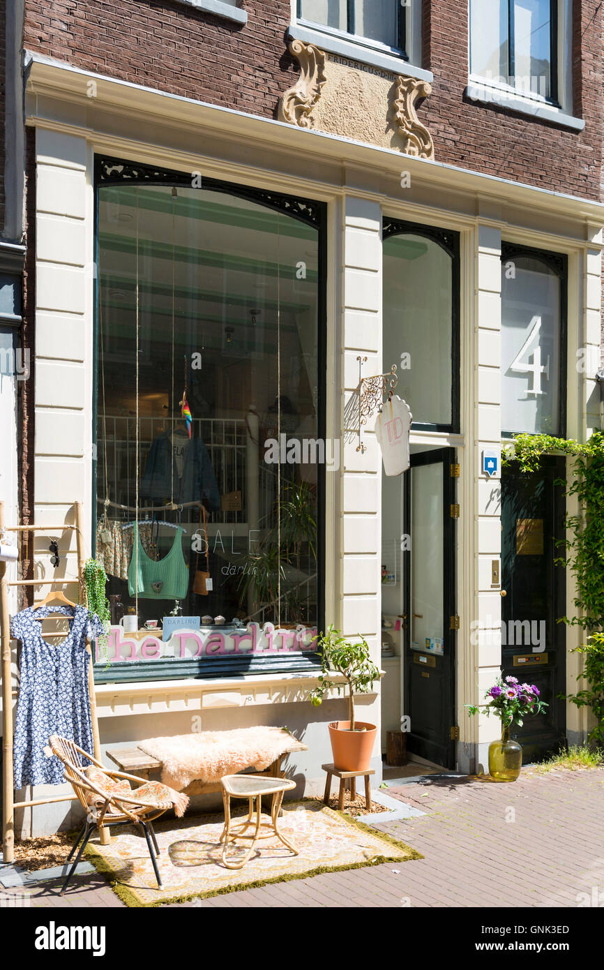 The Darling shop in the Nine Streets, de 9 Straatjes, shopping district ...