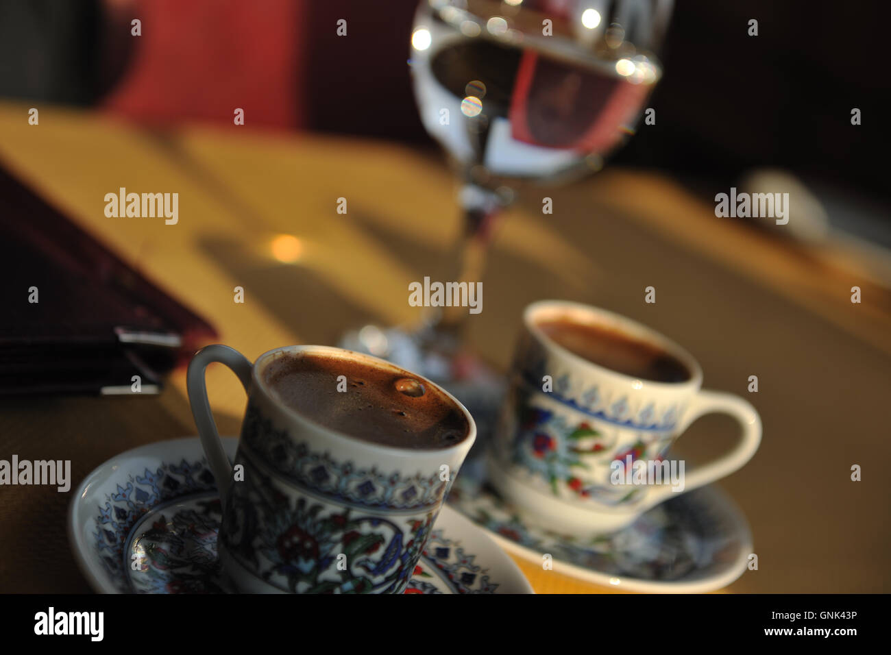 turkish coffee cup Stock Photo - Alamy