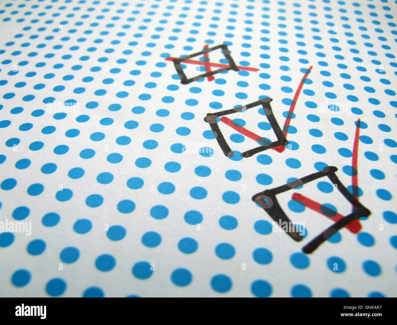 ok symbol and chart in background Stock Photo - Alamy