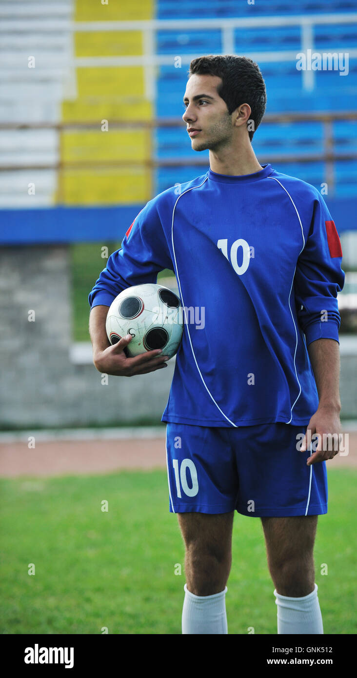 soccer player portrait Stock Photo - Alamy