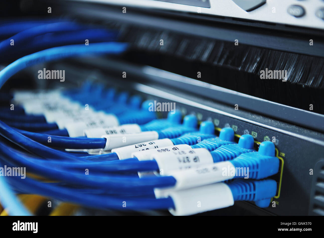 network server room Stock Photo - Alamy