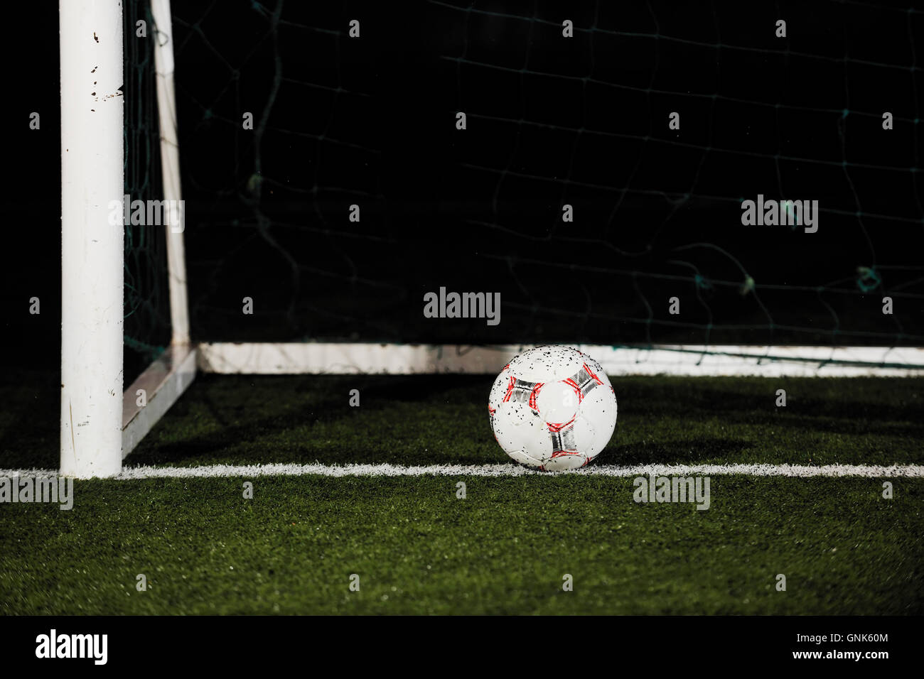 Jumping goal keeper hi-res stock photography and images - Alamy