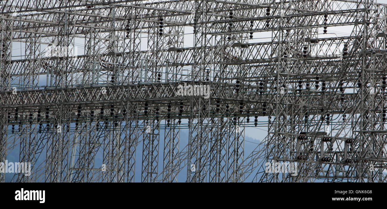 Power Grid Large Stock Photo - Alamy