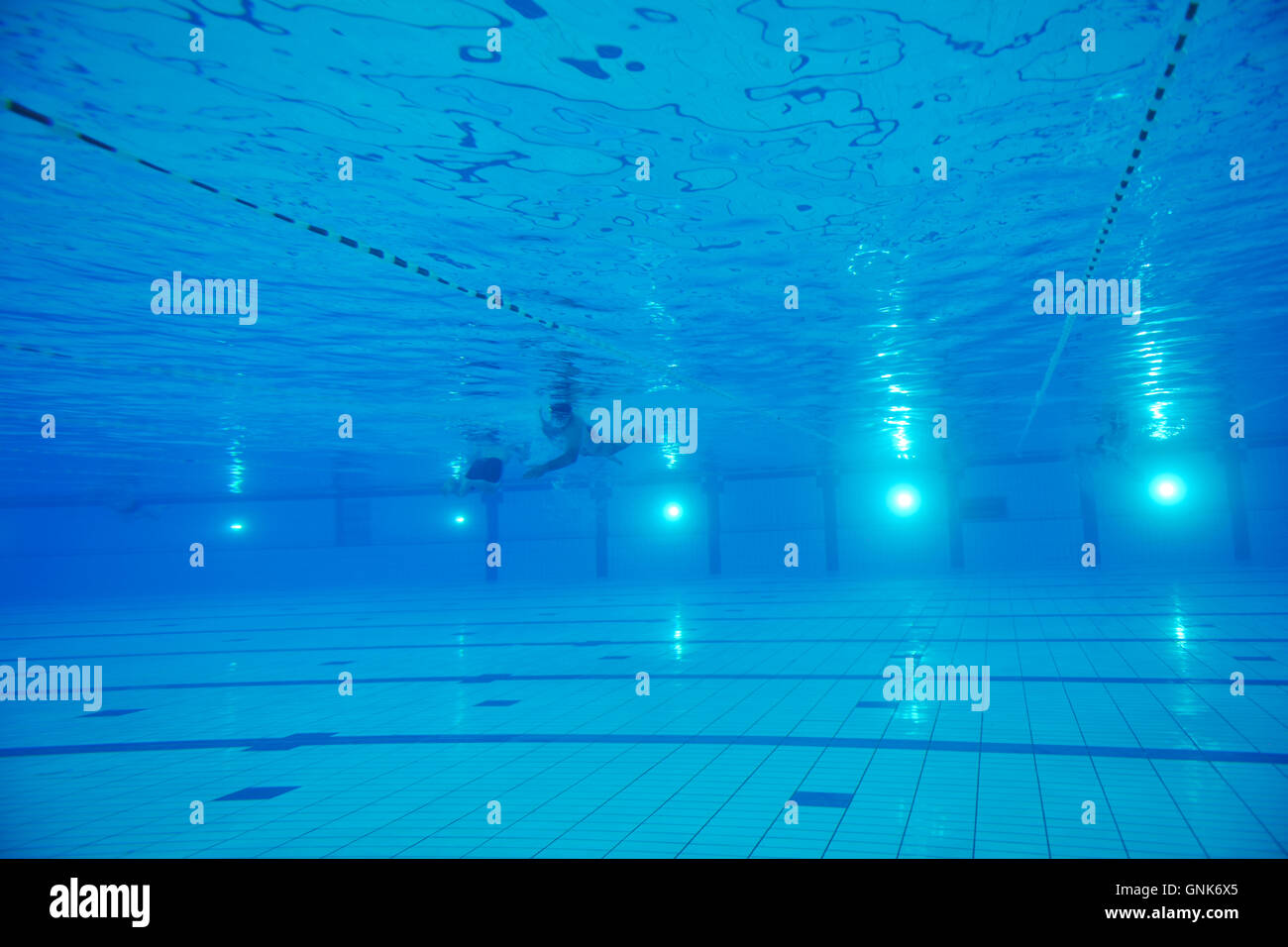 swimming pool underwater Stock Photo - Alamy