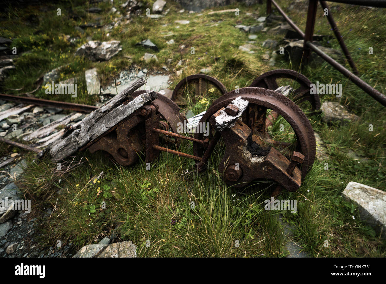 run down railway Stock Photo - Alamy