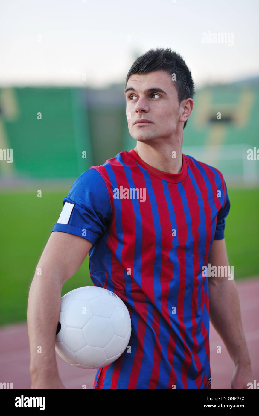 soccer player portrait Stock Photo - Alamy