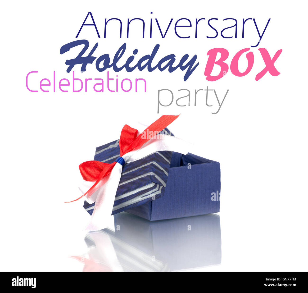 gift box with ribbon isolated on white Stock Photo - Alamy