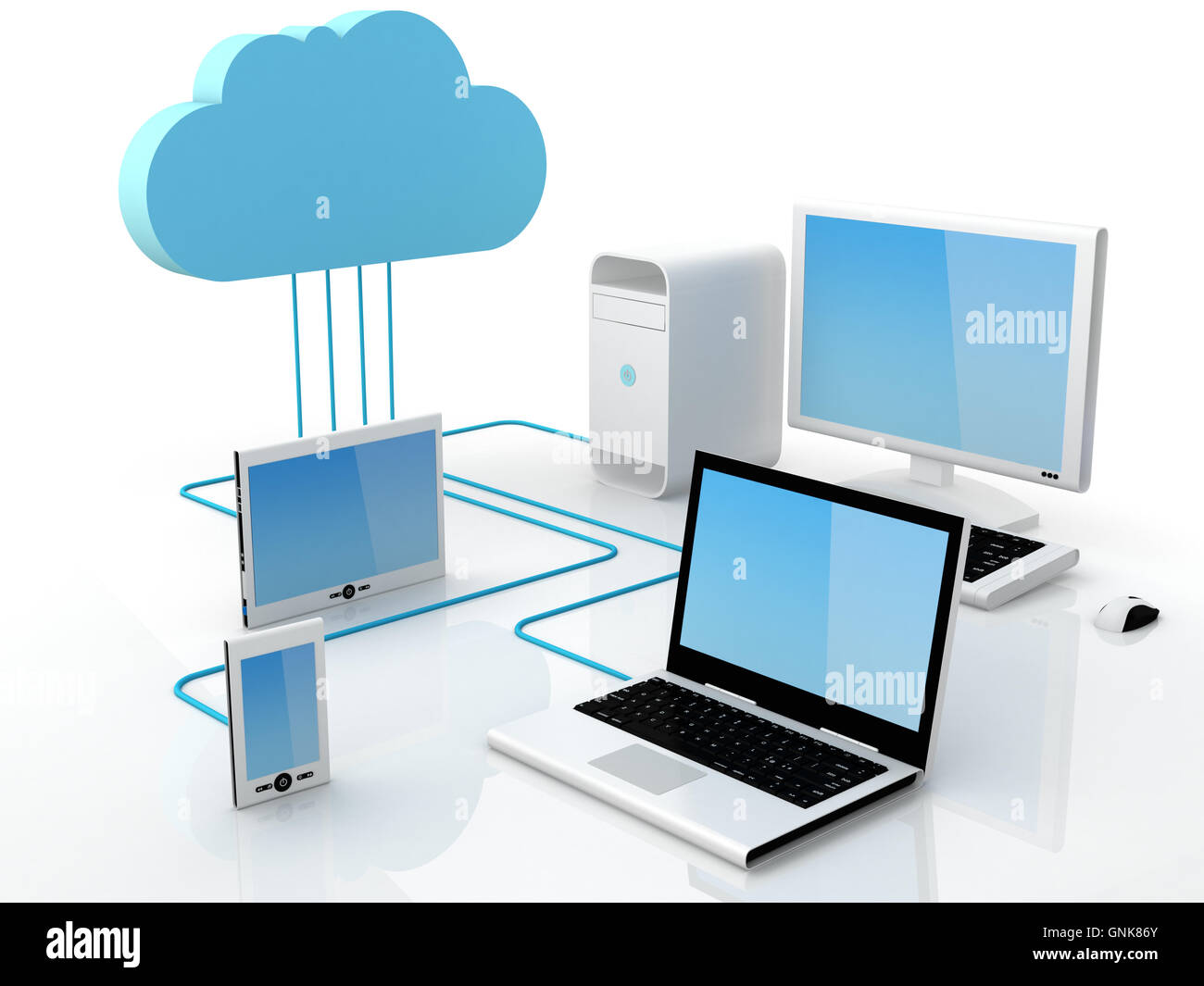 Cloud computing concept Stock Photo - Alamy