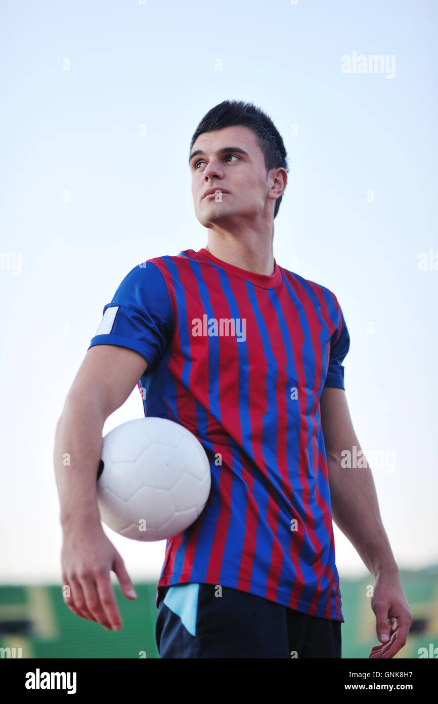 soccer player portrait Stock Photo - Alamy