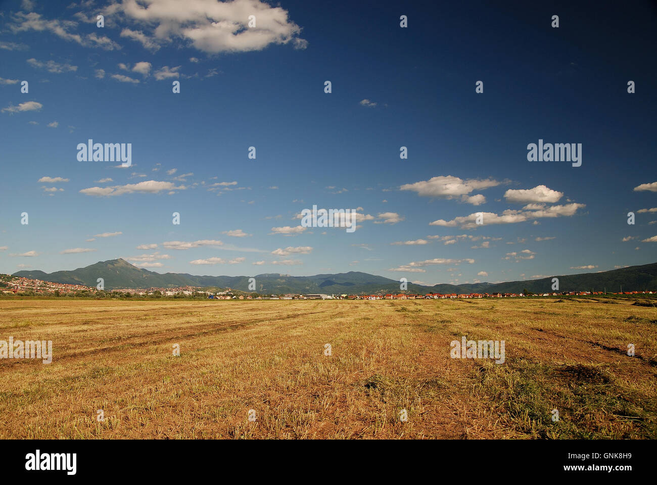 sunny day and dramatic sky Stock Photo - Alamy