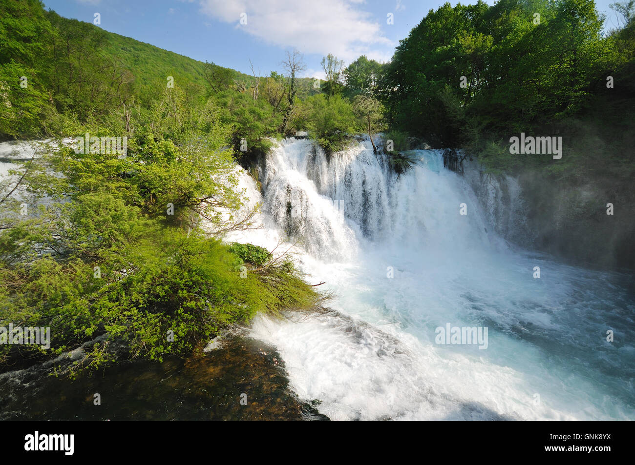 river waterfall wild Stock Photo - Alamy