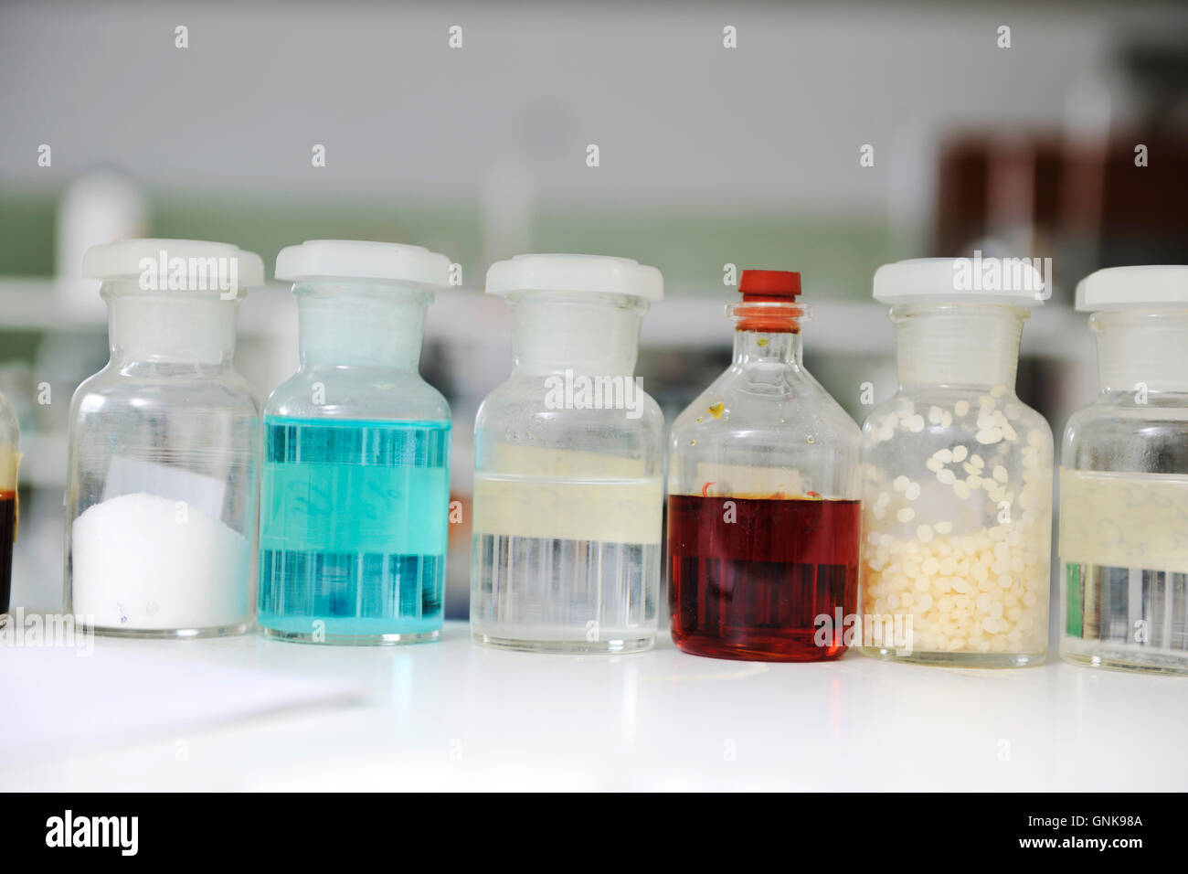 test tubes in lab Stock Photo - Alamy