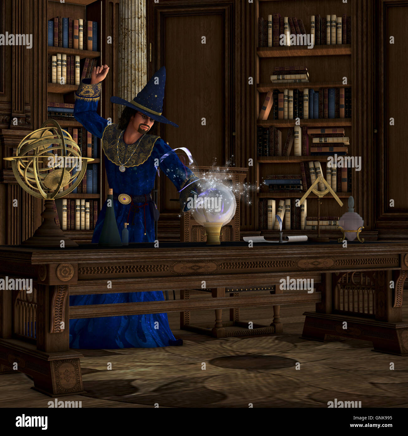 Magician voodoo hi-res stock photography and images - Alamy