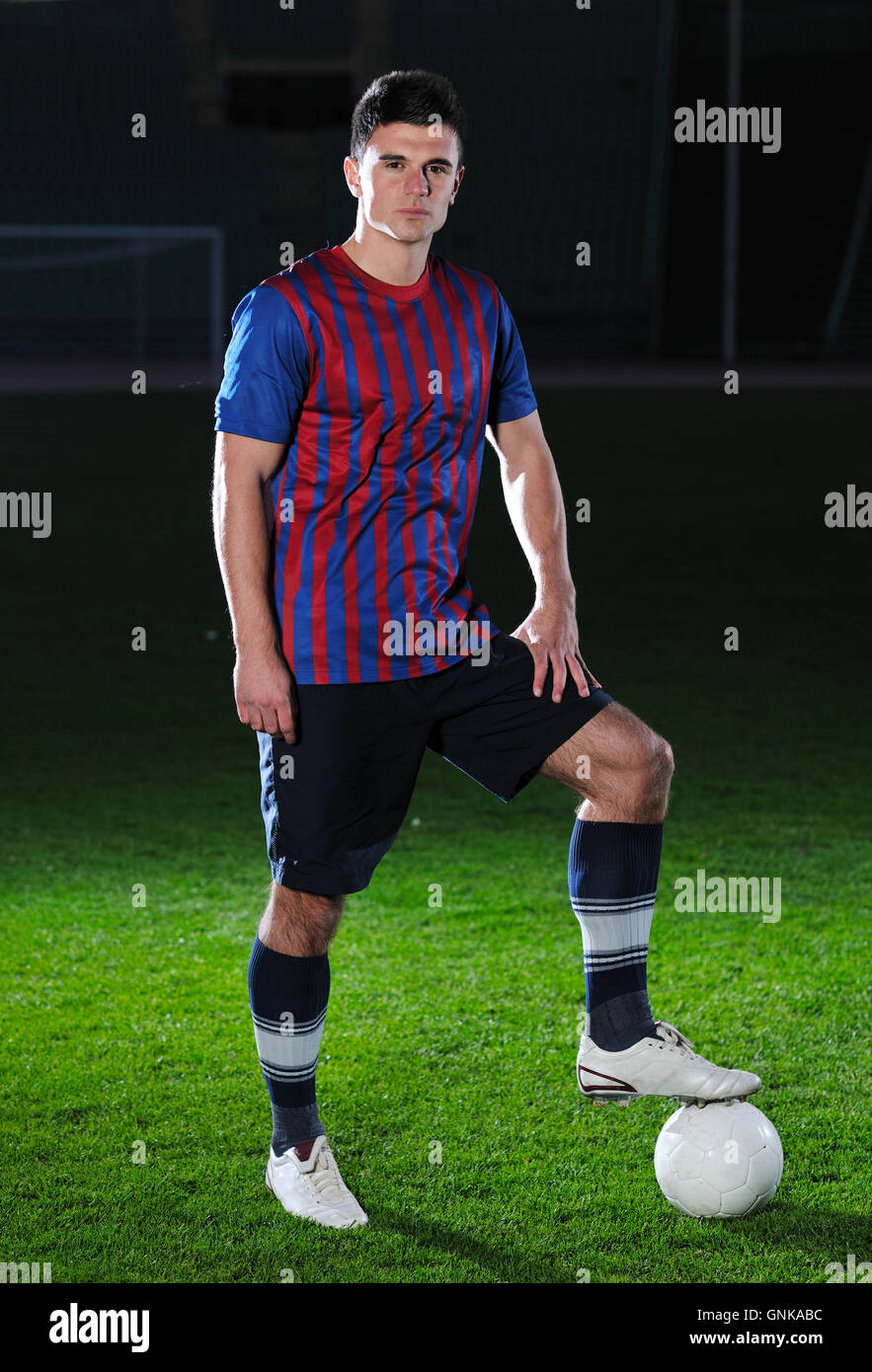 soccer player portrait Stock Photo - Alamy