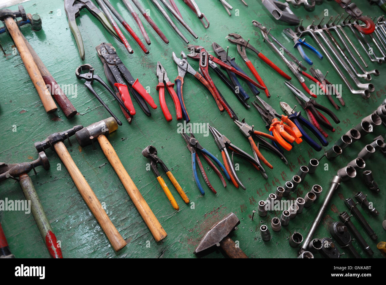Home improvement tools Stock Photo - Alamy