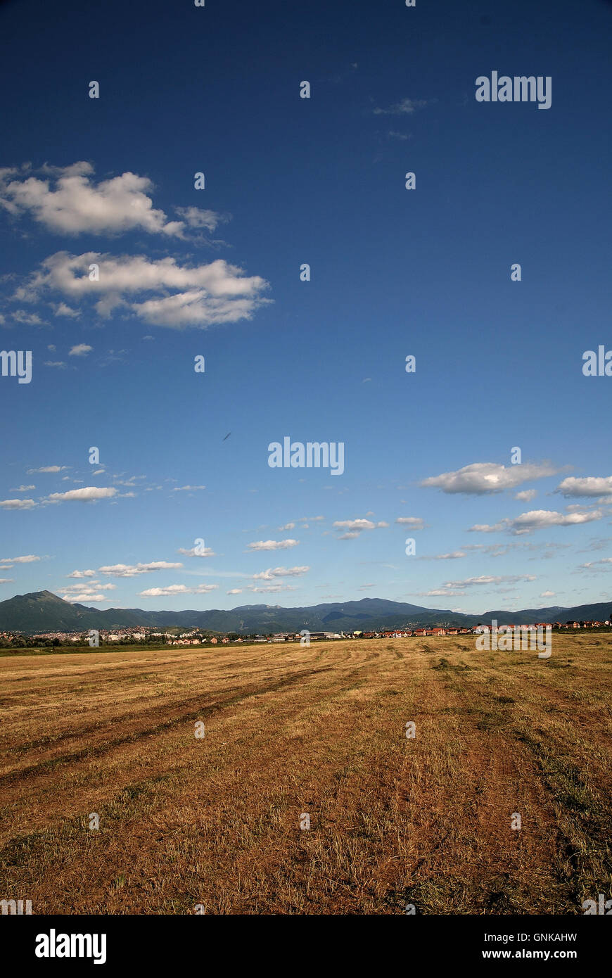 sunny day and dramatic sky Stock Photo - Alamy