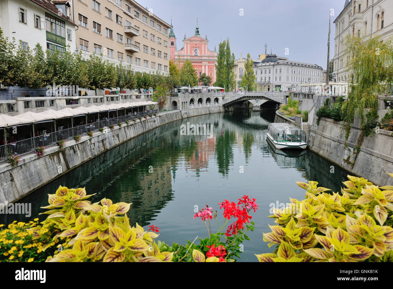 ljubljana capital of slovenia Stock Photo - Alamy