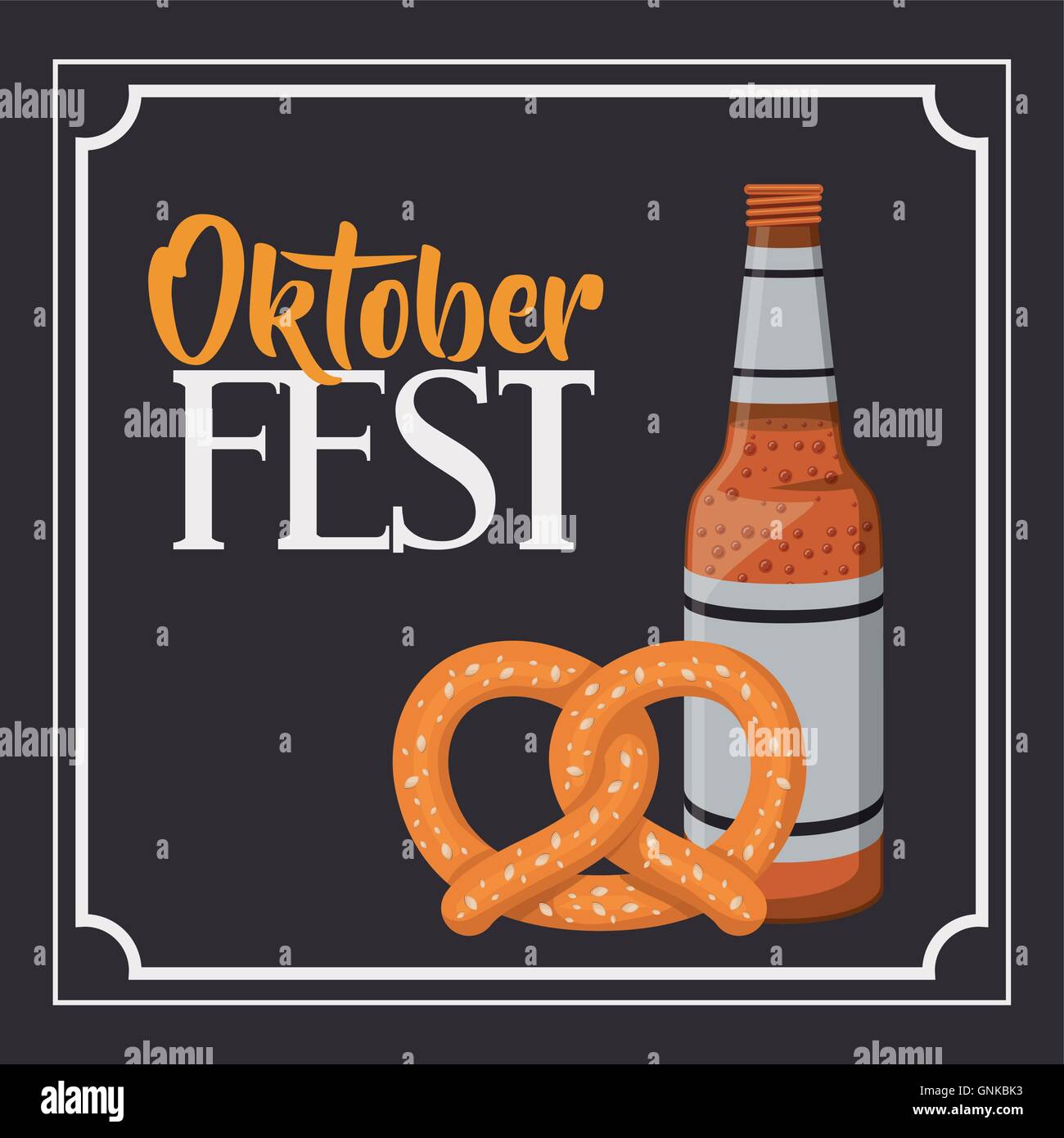 beer frame oktoberfest design Stock Vector Image & Art - Alamy