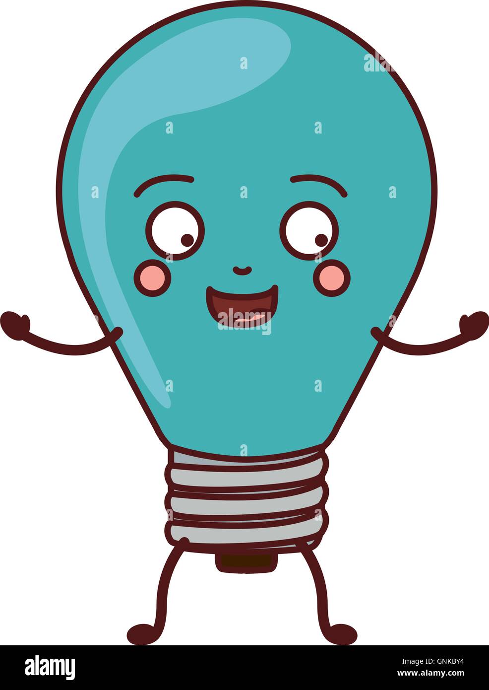 light bulb cartoon design Stock Vector Image & Art - Alamy