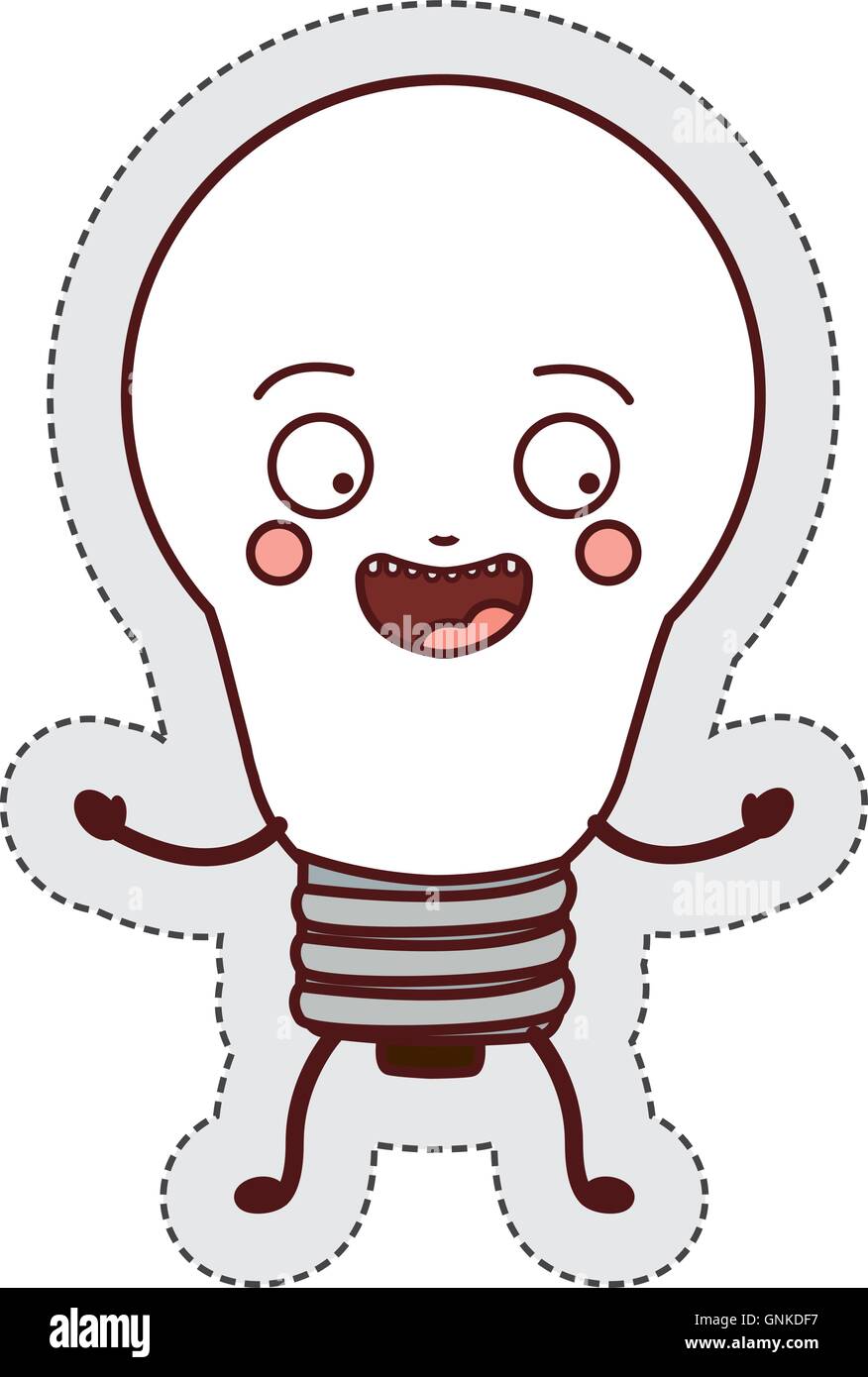 light bulb cartoon design Stock Vector Image & Art - Alamy
