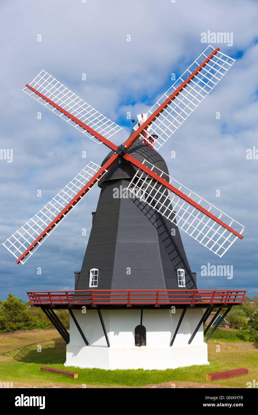 Danish island windmill hi-res stock photography and images - Alamy