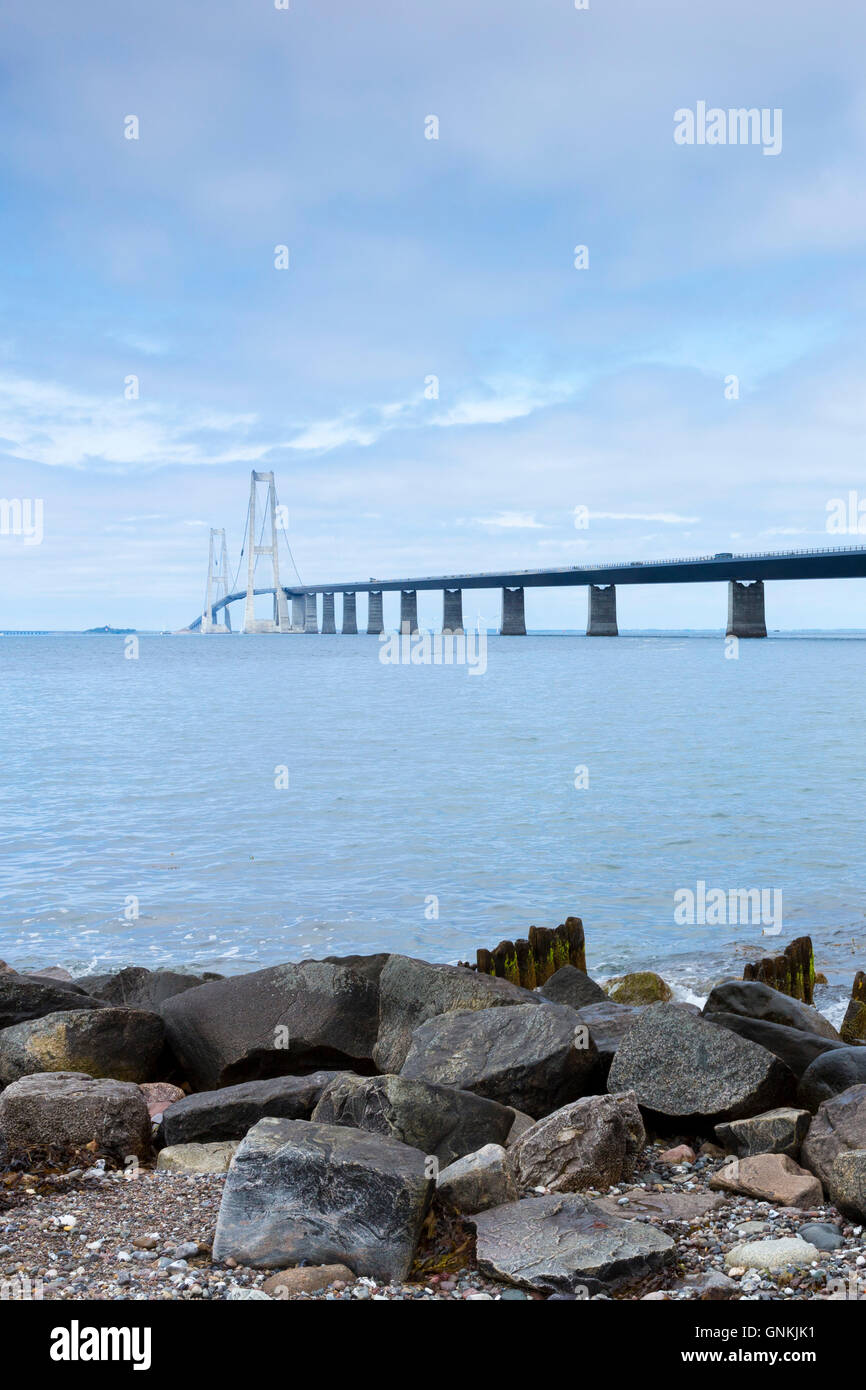 Storebaelt Great Belt Bridge High Resolution Stock Photography and ...