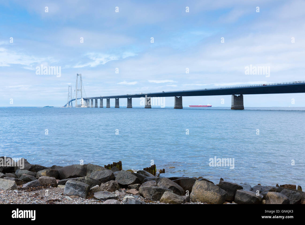 Storebaelt great belt bridge hi-res stock photography and images - Alamy