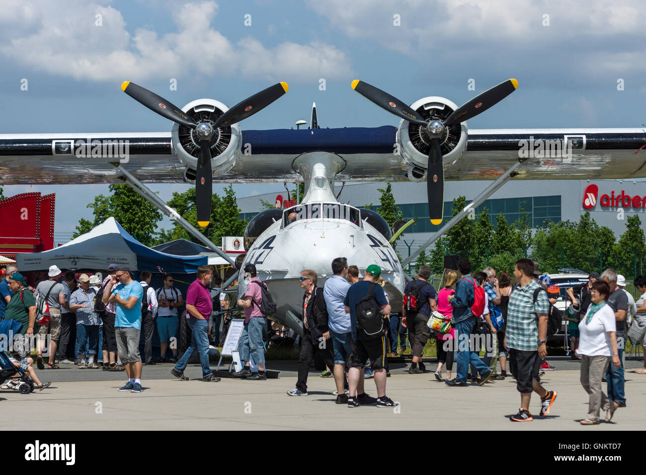 Maritime patrol and search-and-rescue seaplane Consolidated PBY ...