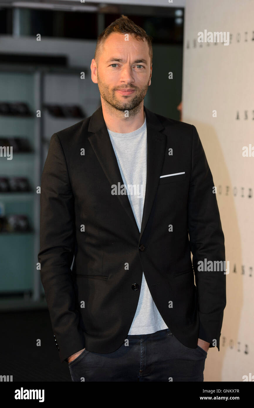 Director Sean Ellis attending the UK premiere of Anthropoid, at the BFI ...