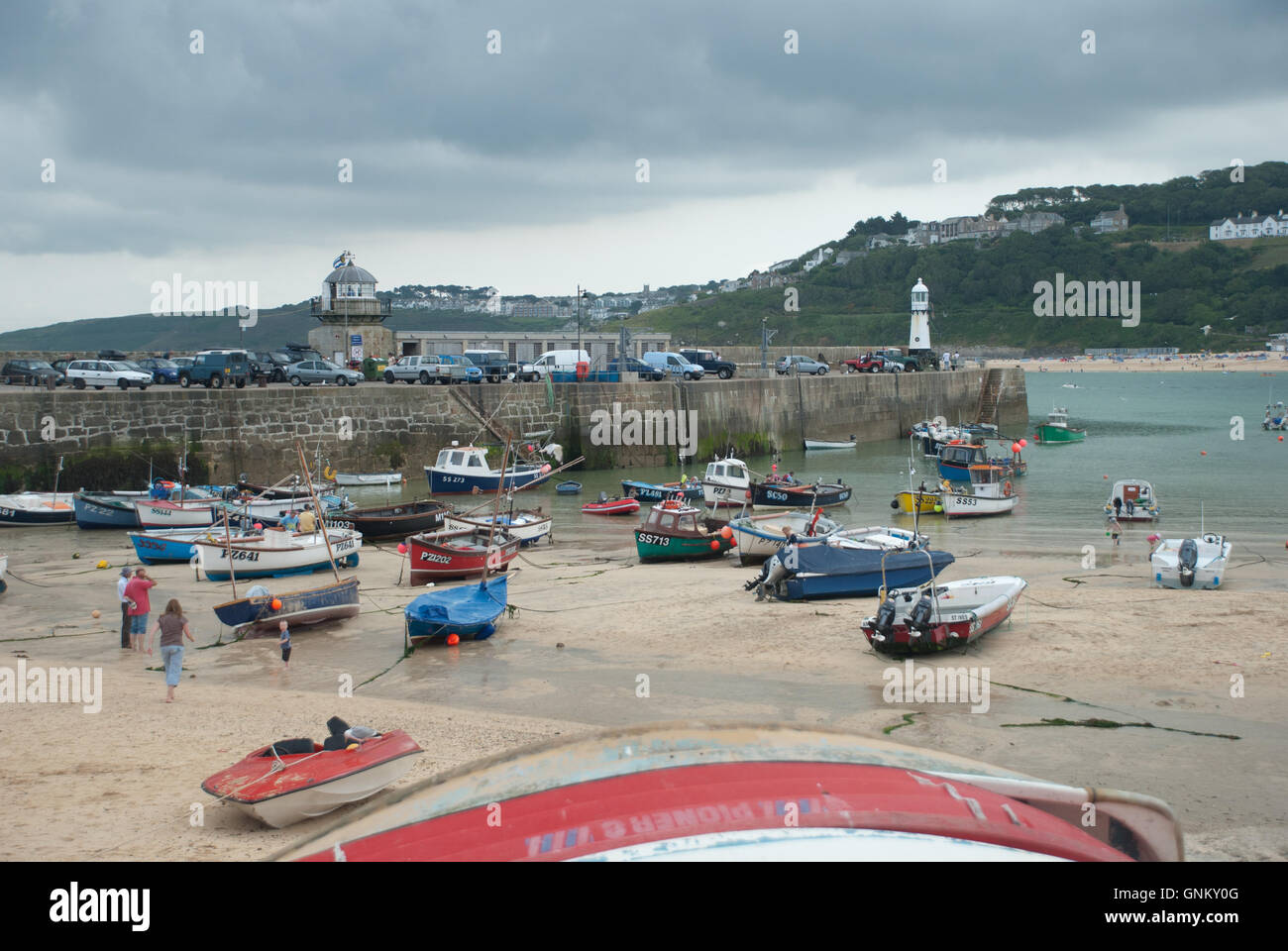 Tide out historic fishing hi-res stock photography and images - Alamy