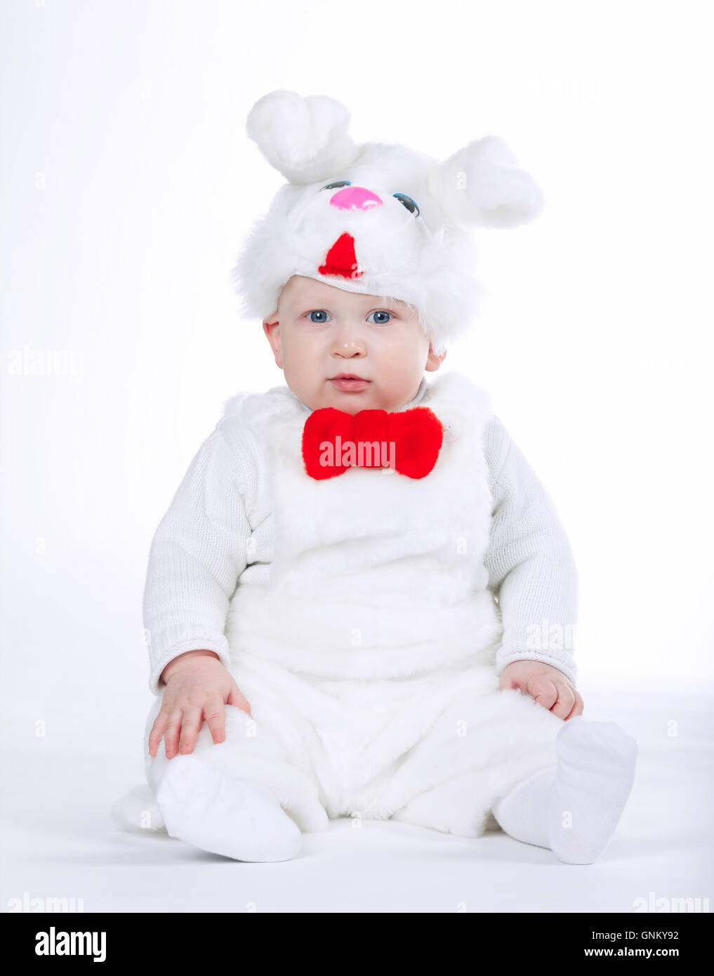 little boy in rabbit costume Stock Photo - Alamy