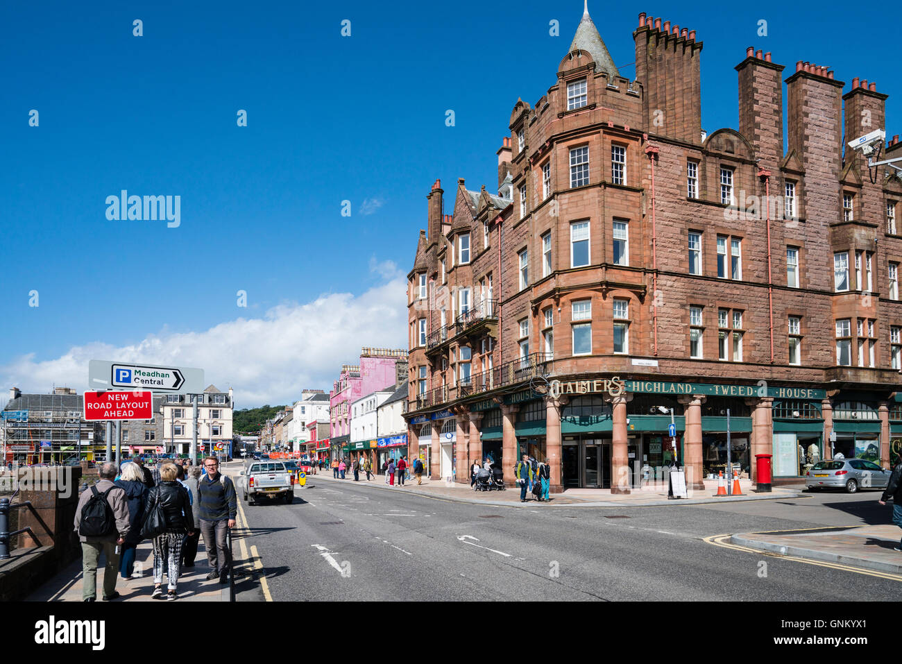 Oban town centre hi-res stock photography and images - Alamy