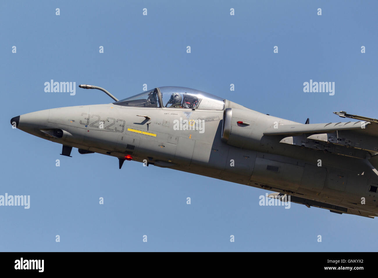 Italian Air Force AMX is a ground-attack aircraft for battlefield ...