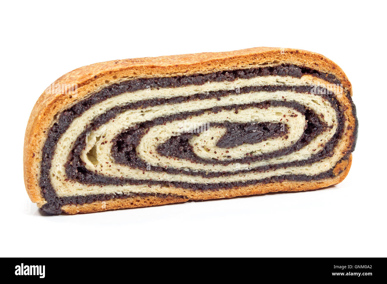 Poppy seed strudel delicious Cut Out Stock Images & Pictures - Alamy