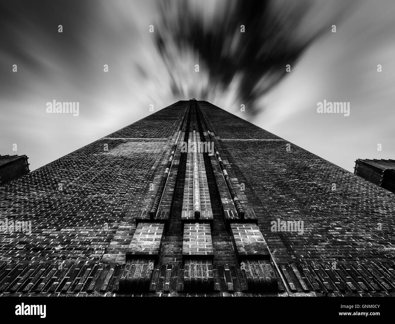 The central tower of the Tate Modern art gallery Stock Photo - Alamy