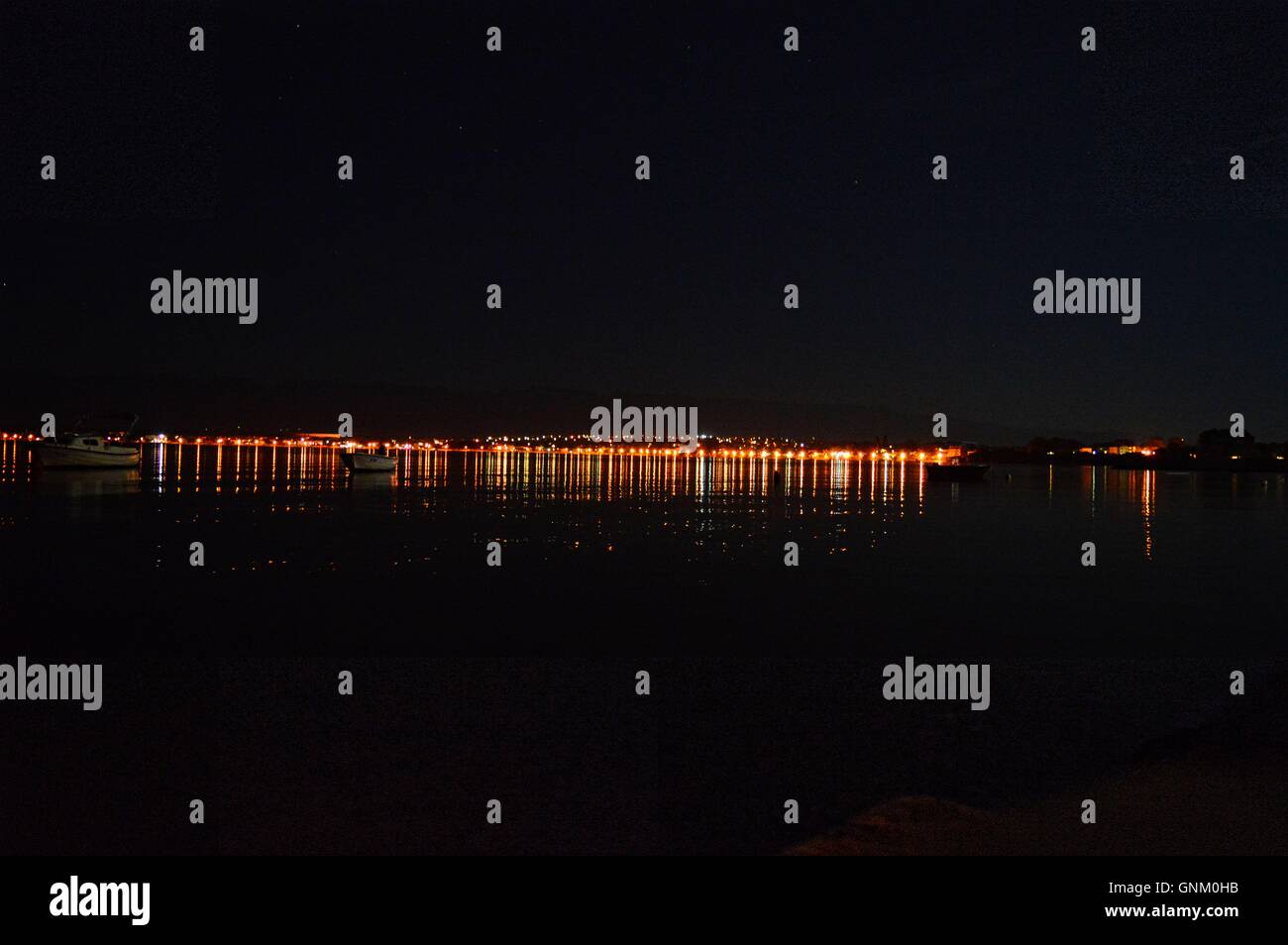 Nin at night Stock Photo - Alamy