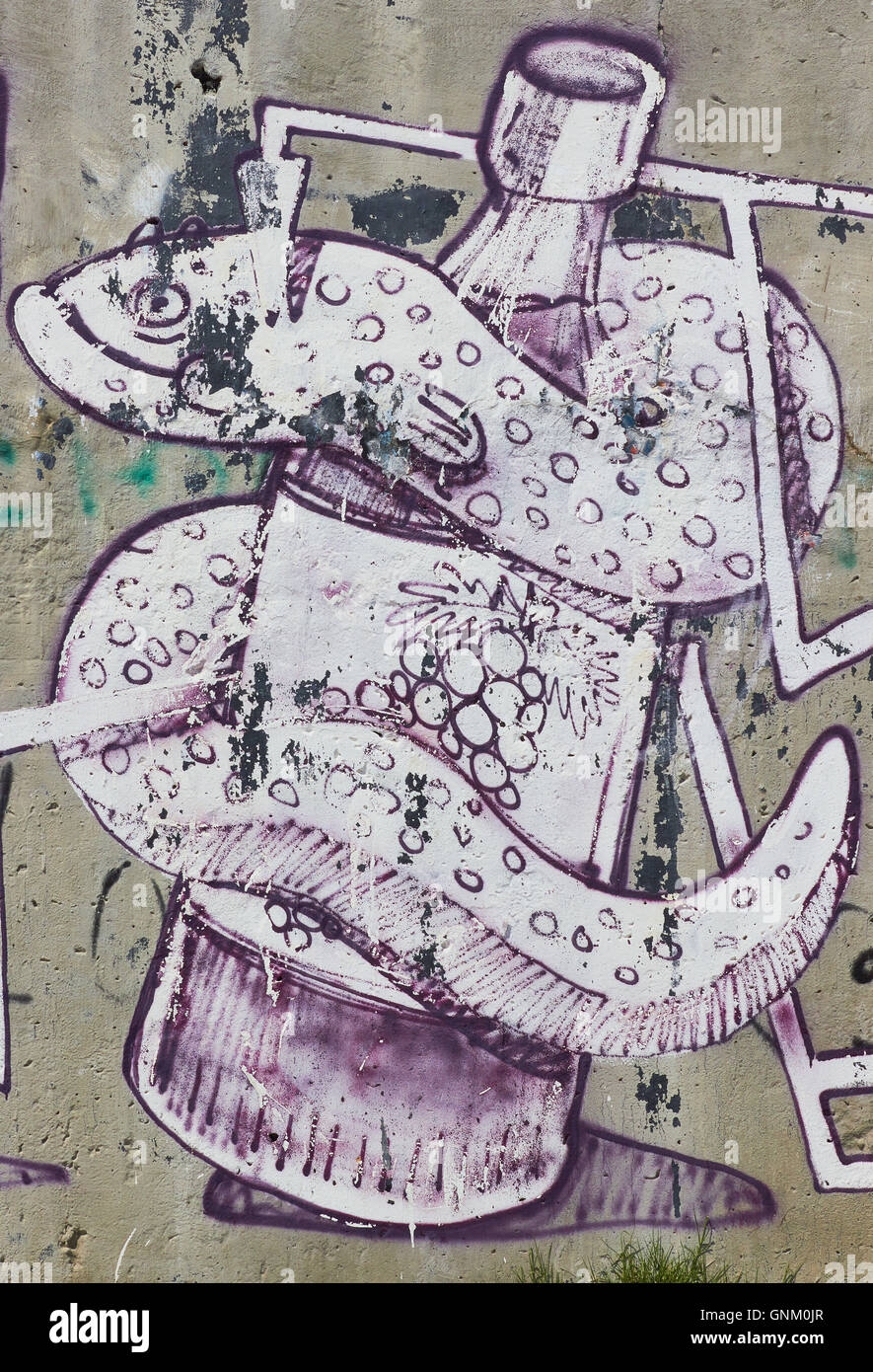 Reptile graffiti hi-res stock photography and images - Alamy