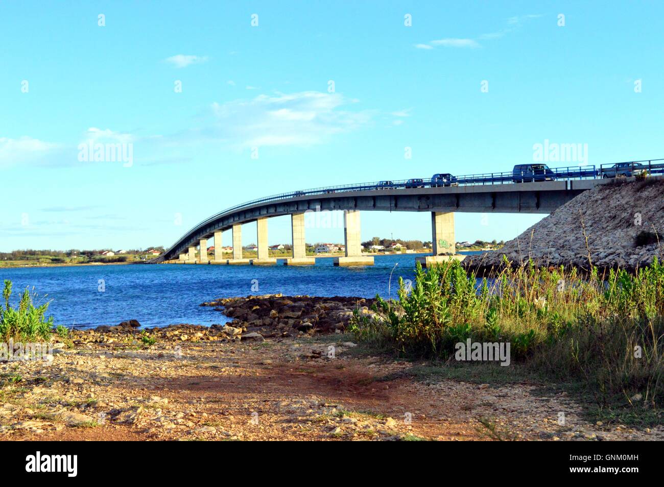 Bridge in Vir Stock Photo - Alamy